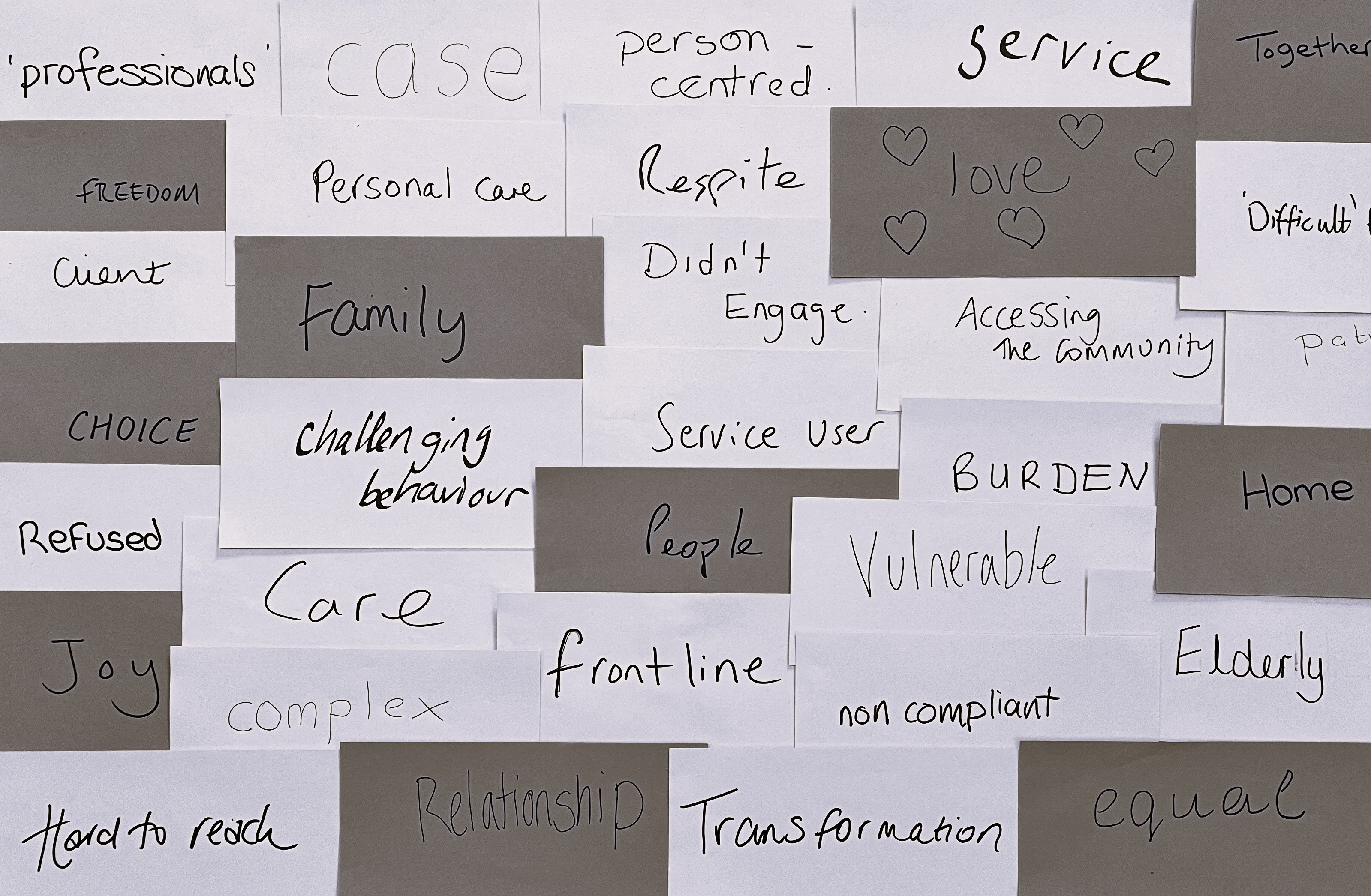 Why language matters even more – Rewriting social care