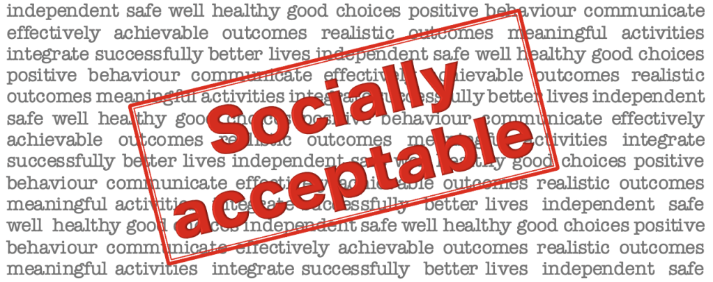 Socially acceptable – Rewriting social care